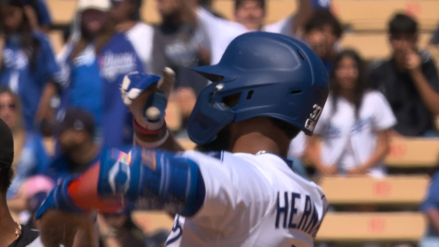 Teoscar Hernández's RBI ground-rule double | 04/30/2025 | Los Angeles ...