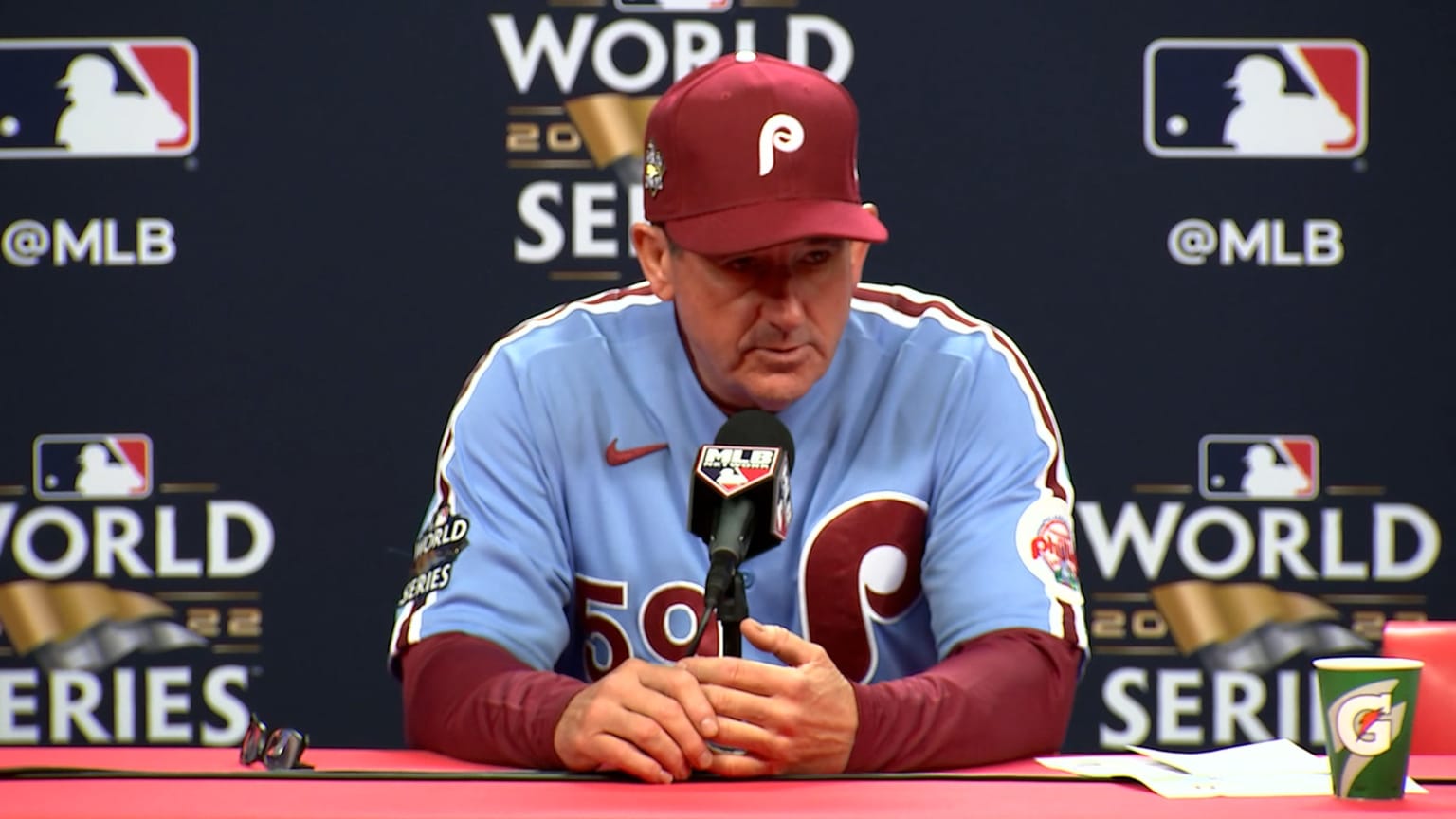 Rob Thomson on Phillies' tough 3-2 loss in Game 5 | 11/03/2022 ...