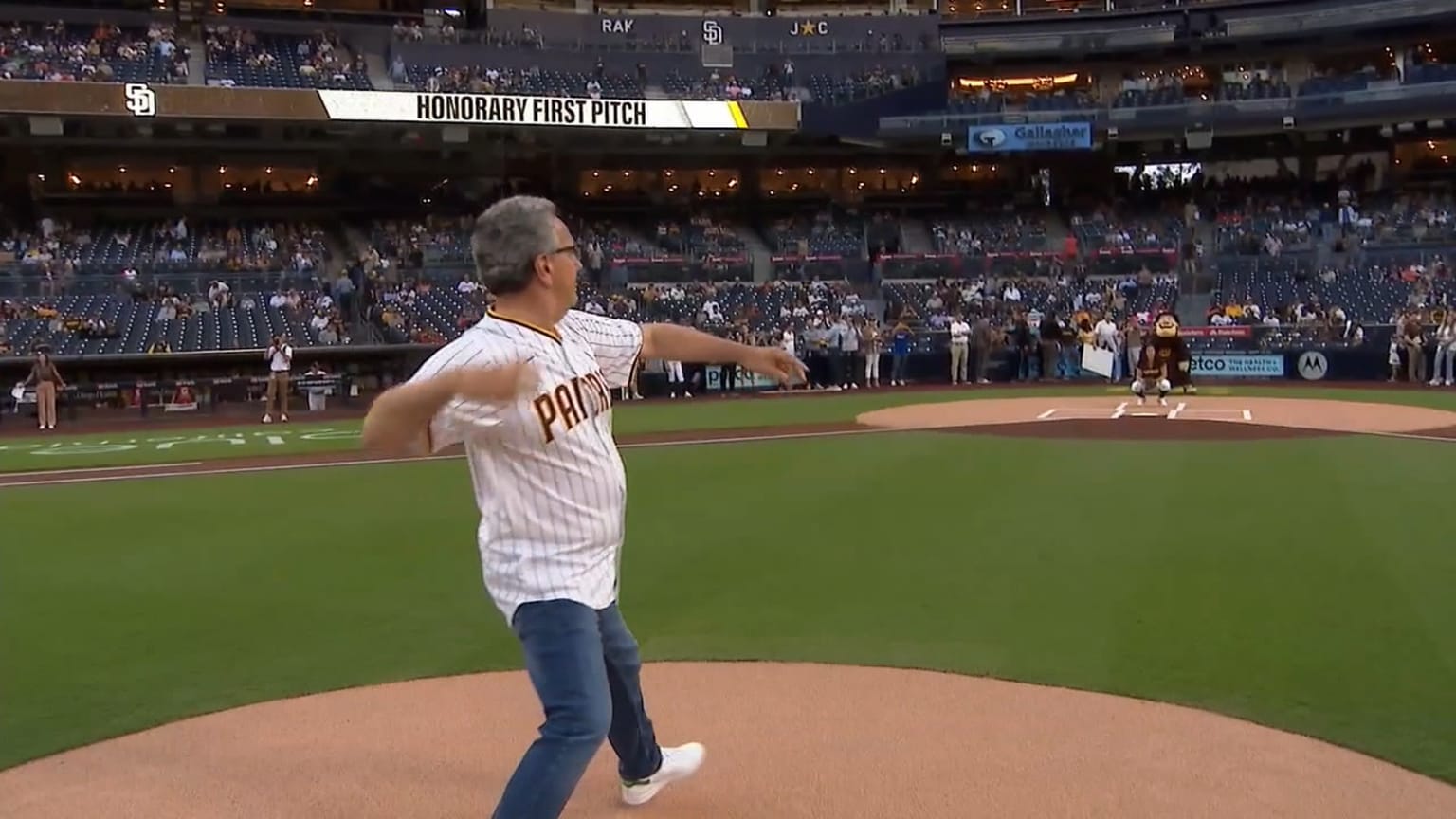8/31/23 - Honorary First Pitch | 08/31/2023 | San Diego Padres