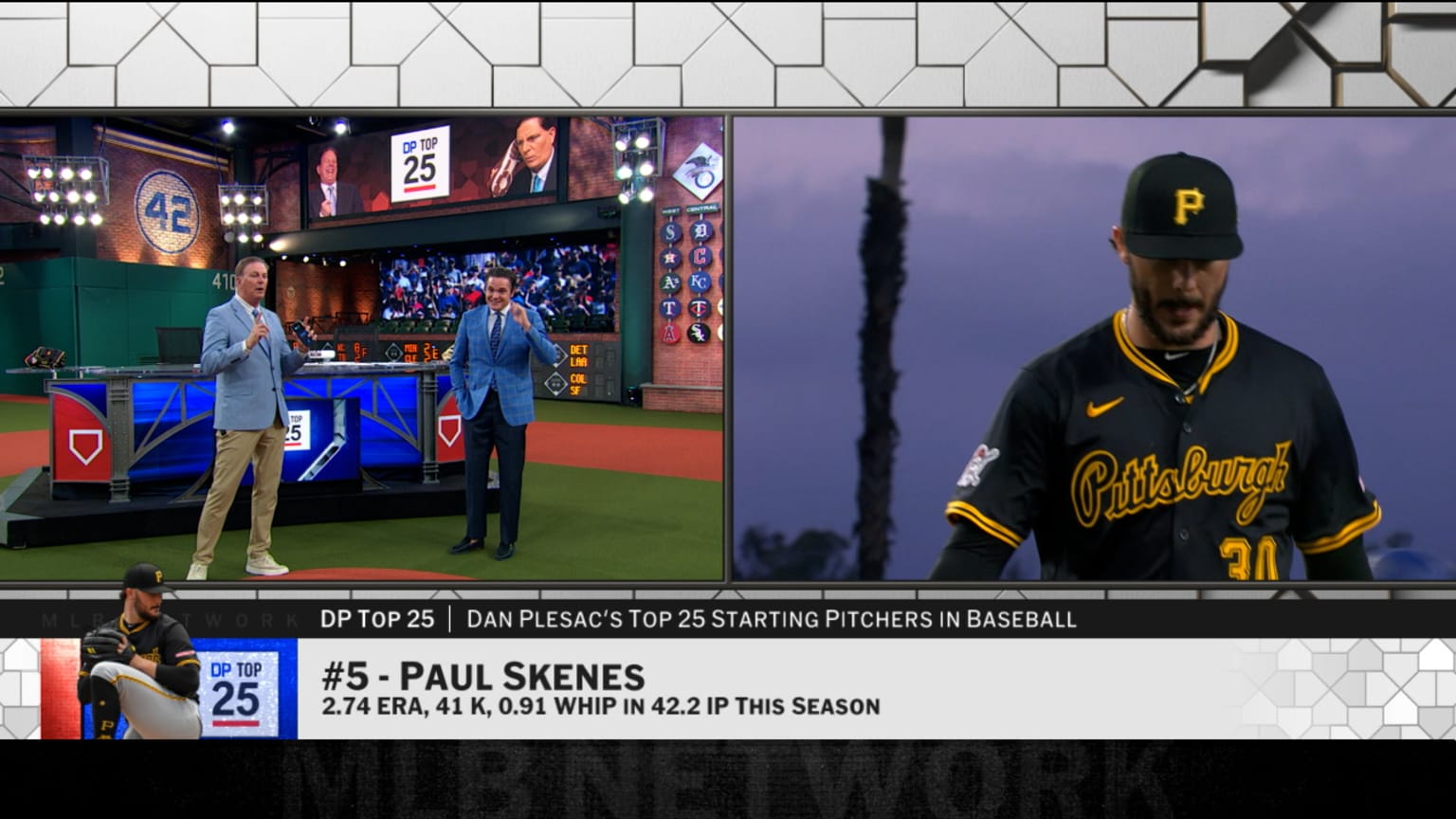 Dan Plesac's top 10 starting pitchers right now | 05/01/2025 | Houston ...