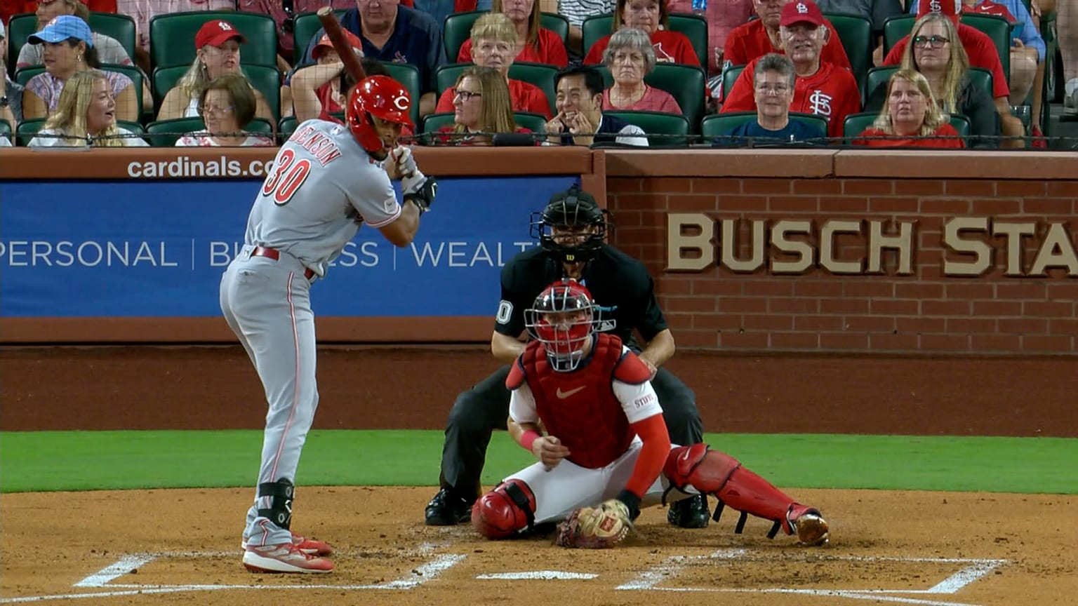 Benson knocks an RBI triple to right, extends lead | 09/29/2023 ...