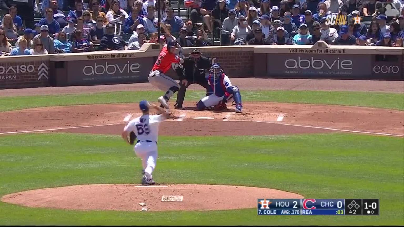 Colin Rea Ball to Zach Cole | 05/23/2026 | MLB.com