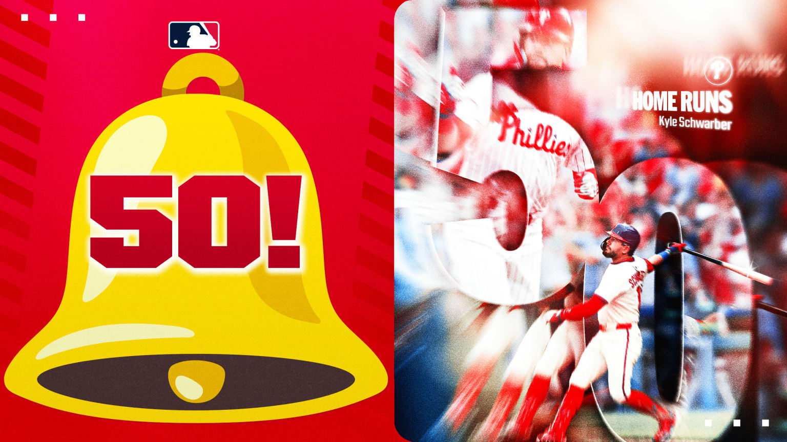 Kyle Schwarber's 50th home run of the season | 09/09/2025 | MLB.com