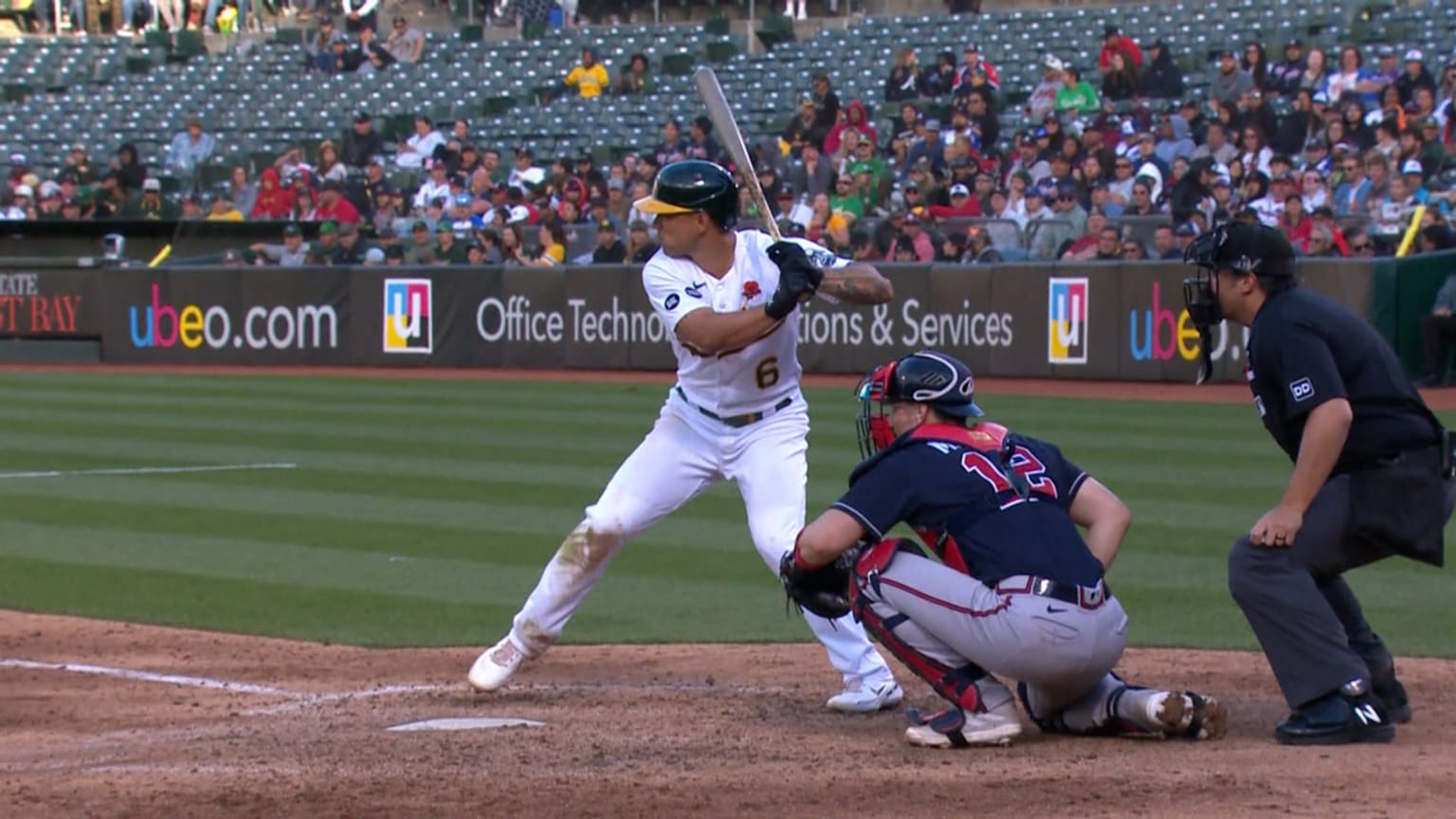 Jace Peterson lines an RBI single to left field | 05/29/2023 | Athletics