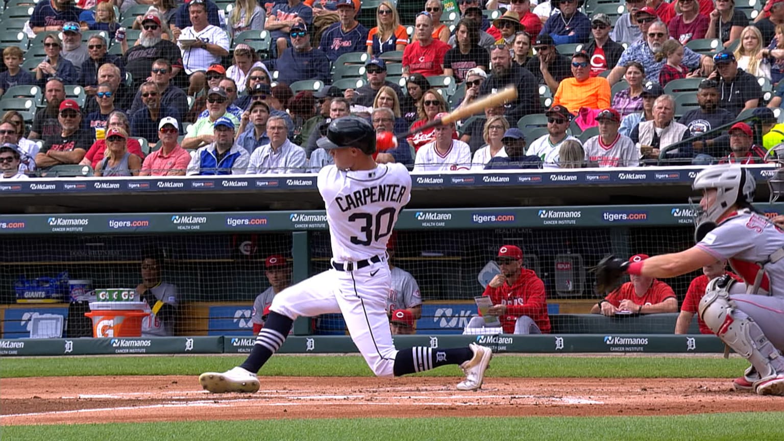 Kerry Carpenter hits an RBI single in the 1st | 09/14/2023 | Detroit Tigers