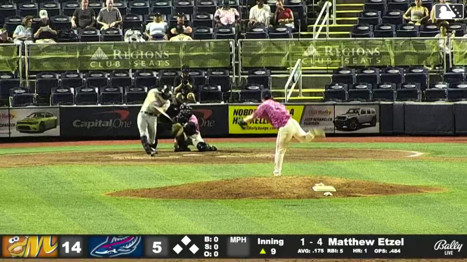 Matthew Etzel's second home run of the game | 08/14/2024 | MLB.com