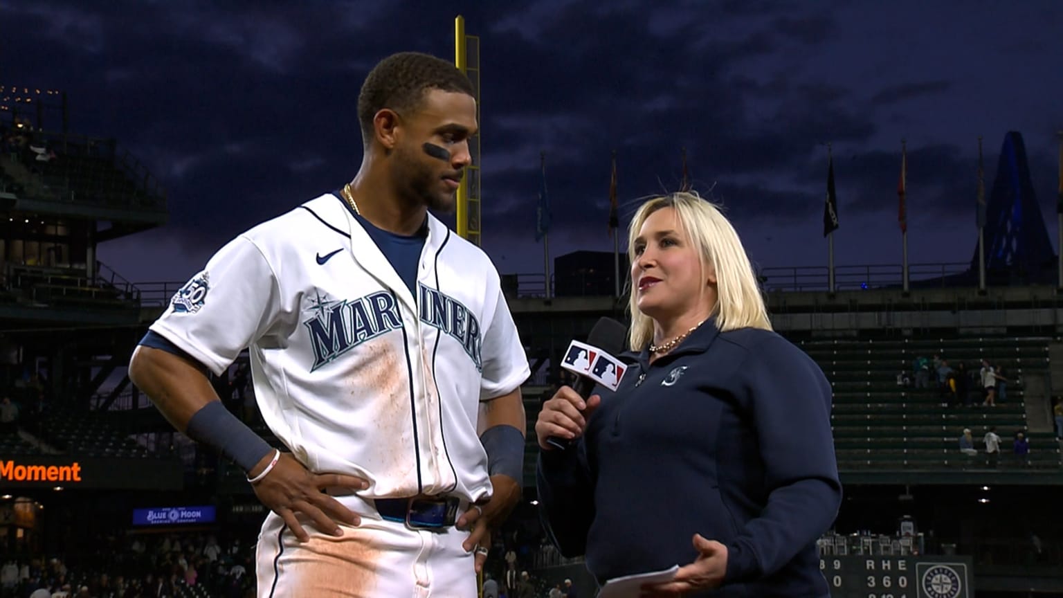 Julio Rodríguez discusses the Mariners' 8-3 win | 06/30/2026 | Seattle ...