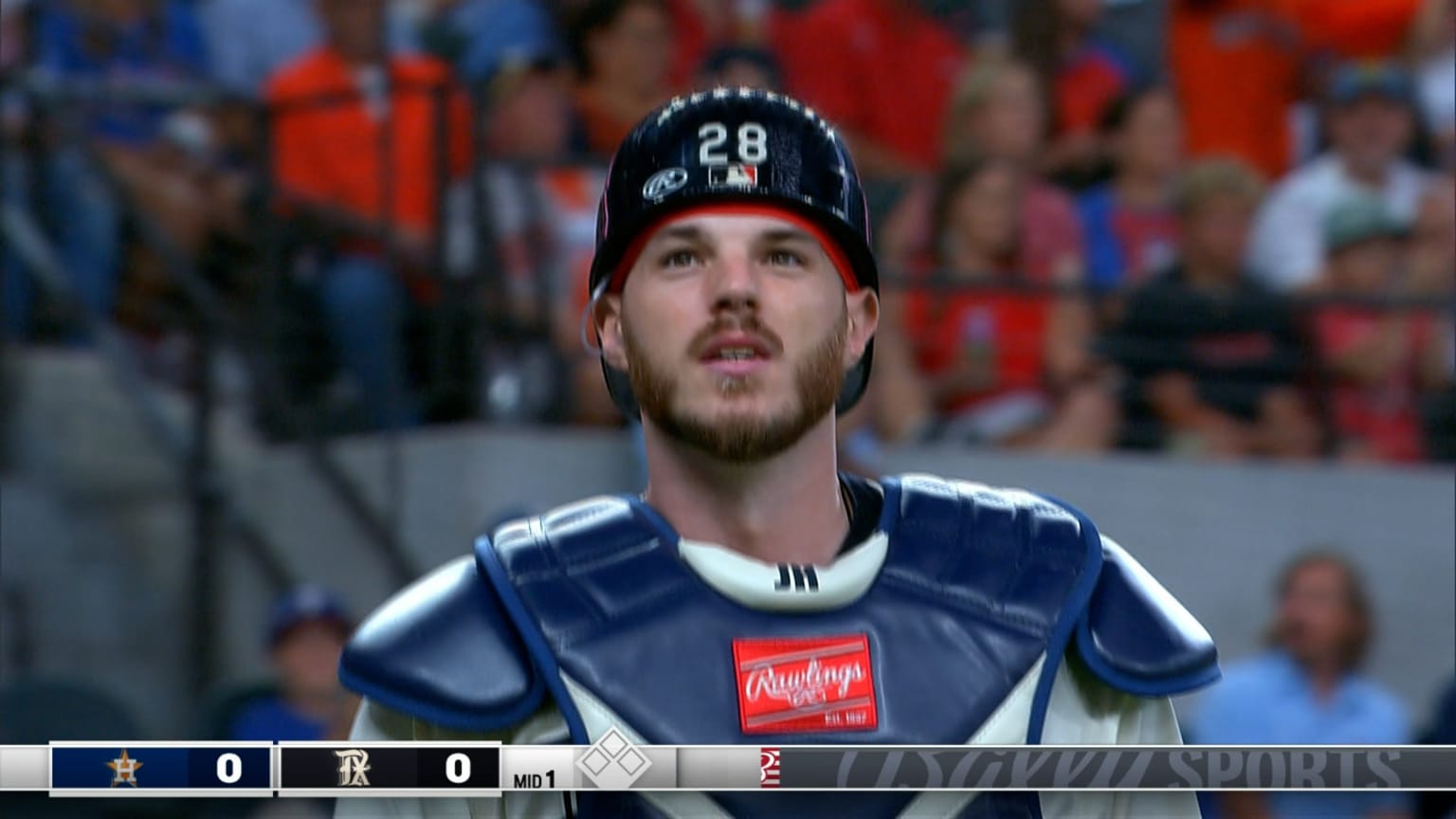 Jonah Heim throws a strike to second to nab Tucker | 07/01/2023 | Texas ...