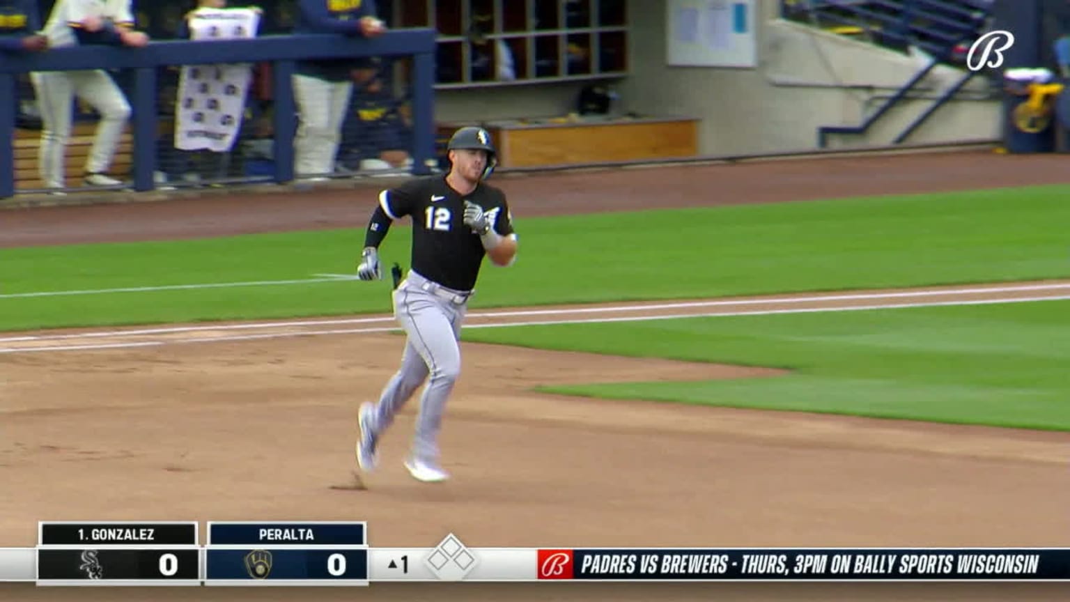 Romy Gonzalez hits a solo home run to center field | 03/21/2023 ...