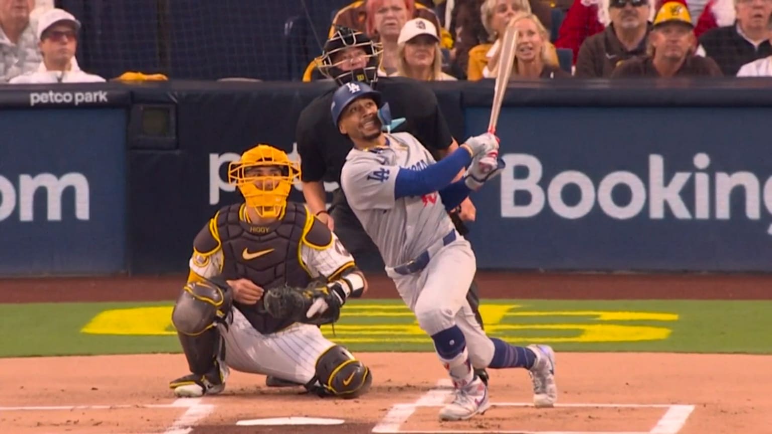 MLB India Call: Mookie Betts' solo home run | 10/09/2024 | Los Angeles ...