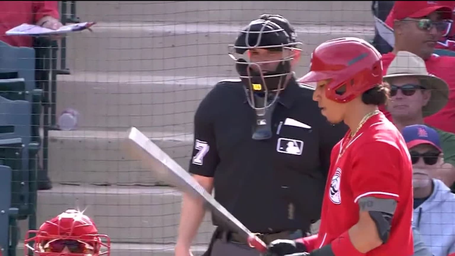 Edwin Arroyo's RBI double to left field | 03/05/2023 | Cincinnati Reds