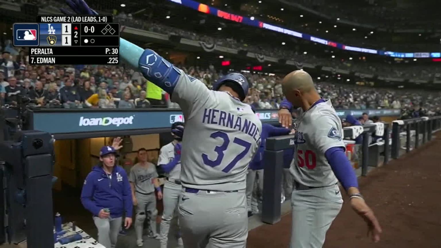 MLB India Call: Teoscar Hernández's solo home run | 10/15/2025 | MLB.com