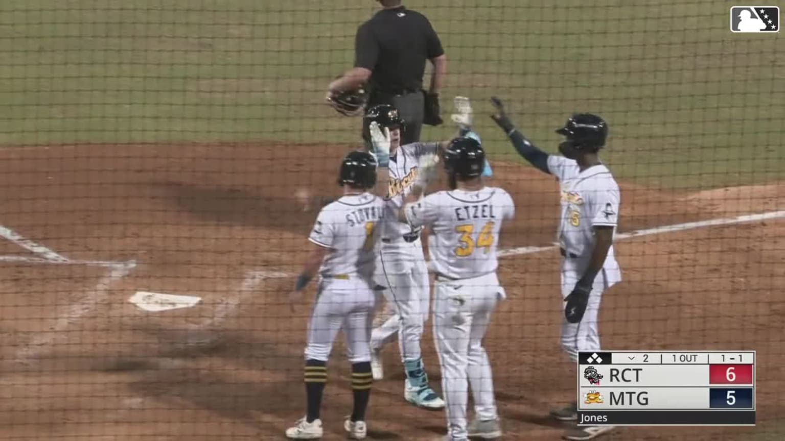 Brayden Taylor's first professional grand slam | 04/19/2025 | MLB.com