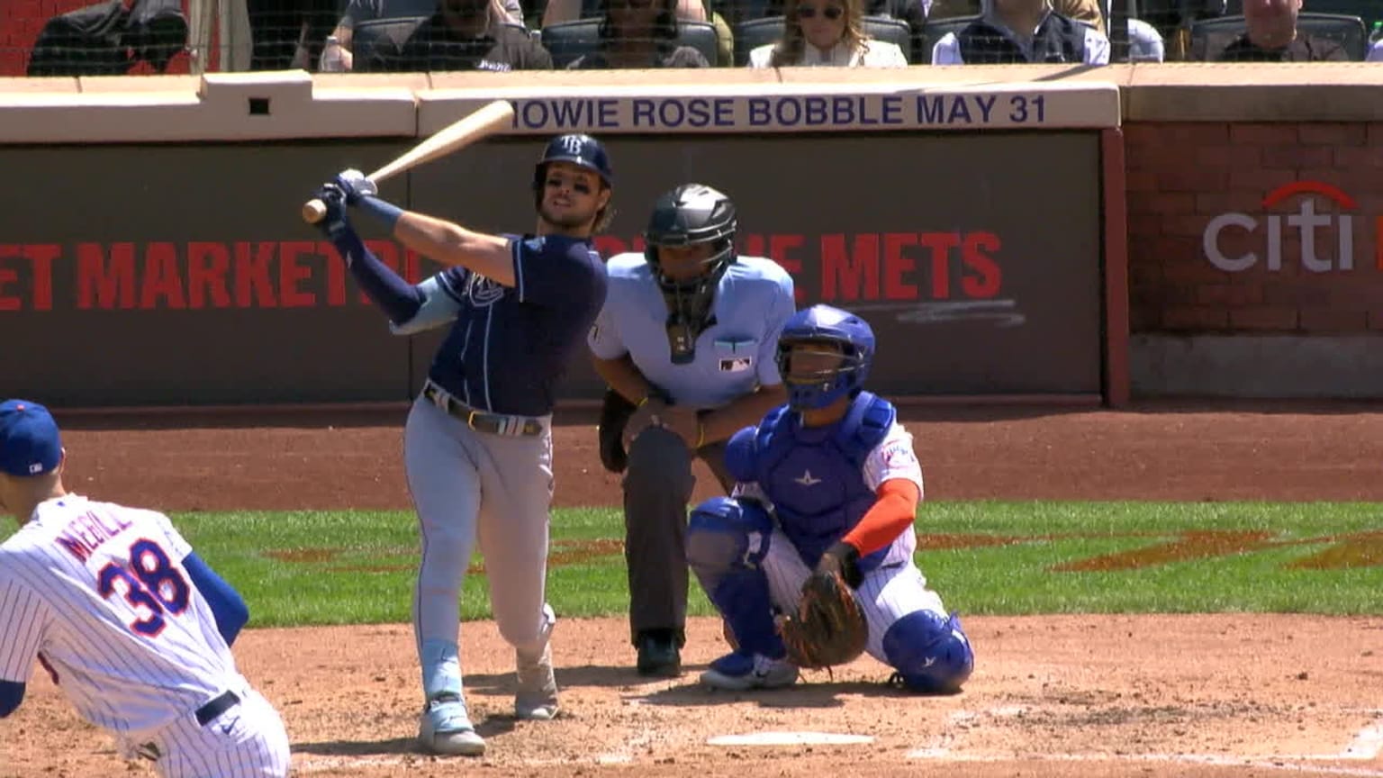 Josh Lowe launches a solo home run to center field | 05/18/2023 | MLB.com