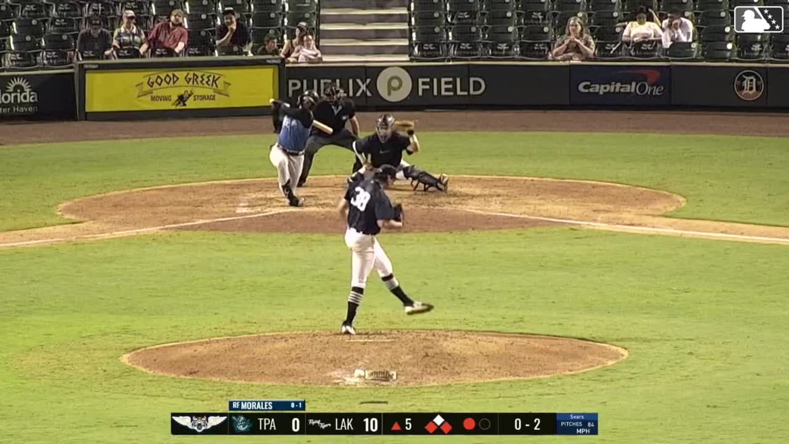 Andrew Sears' 11th strikeout | 08/01/2024 | MLB.com