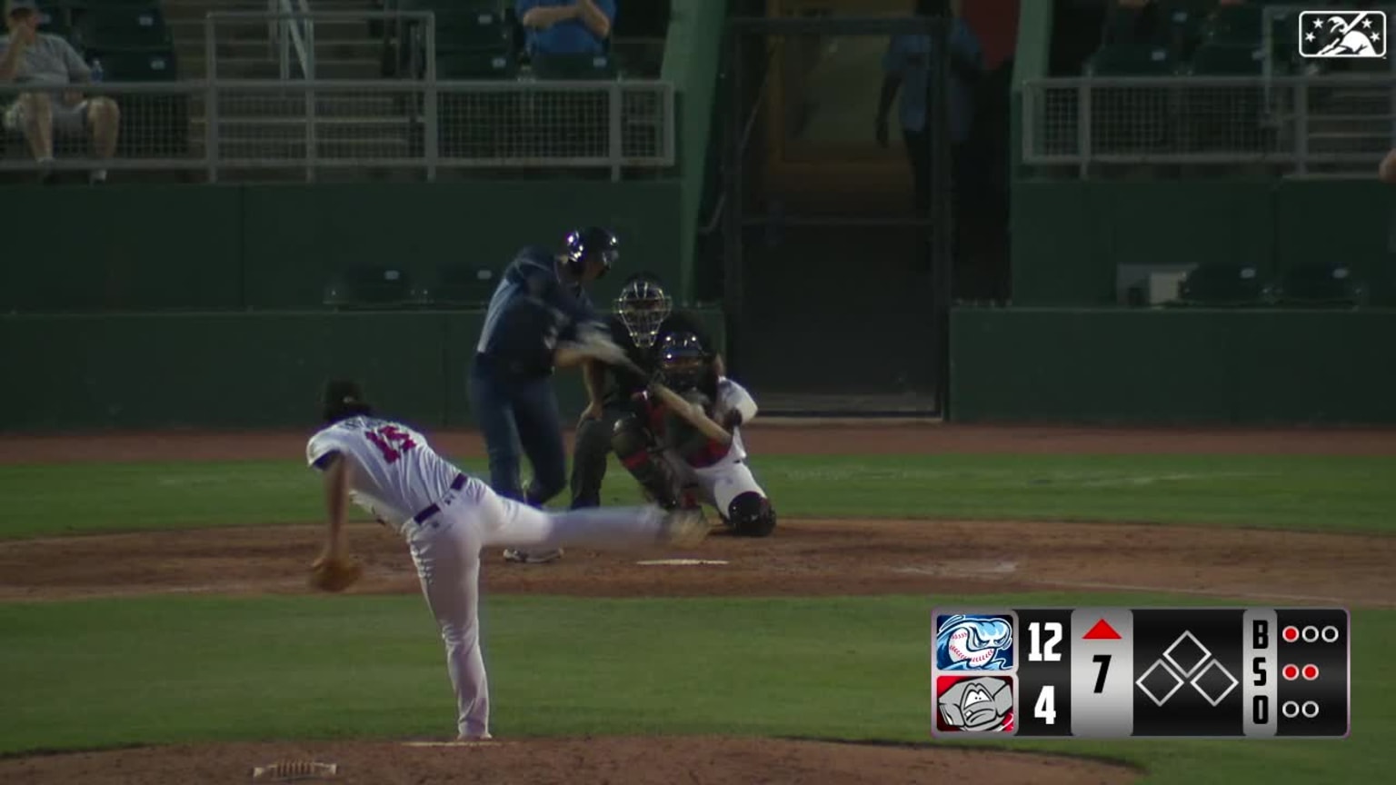 Izaac Pacheco smashes a home run in the 7th inning | 04/15/2023 ...