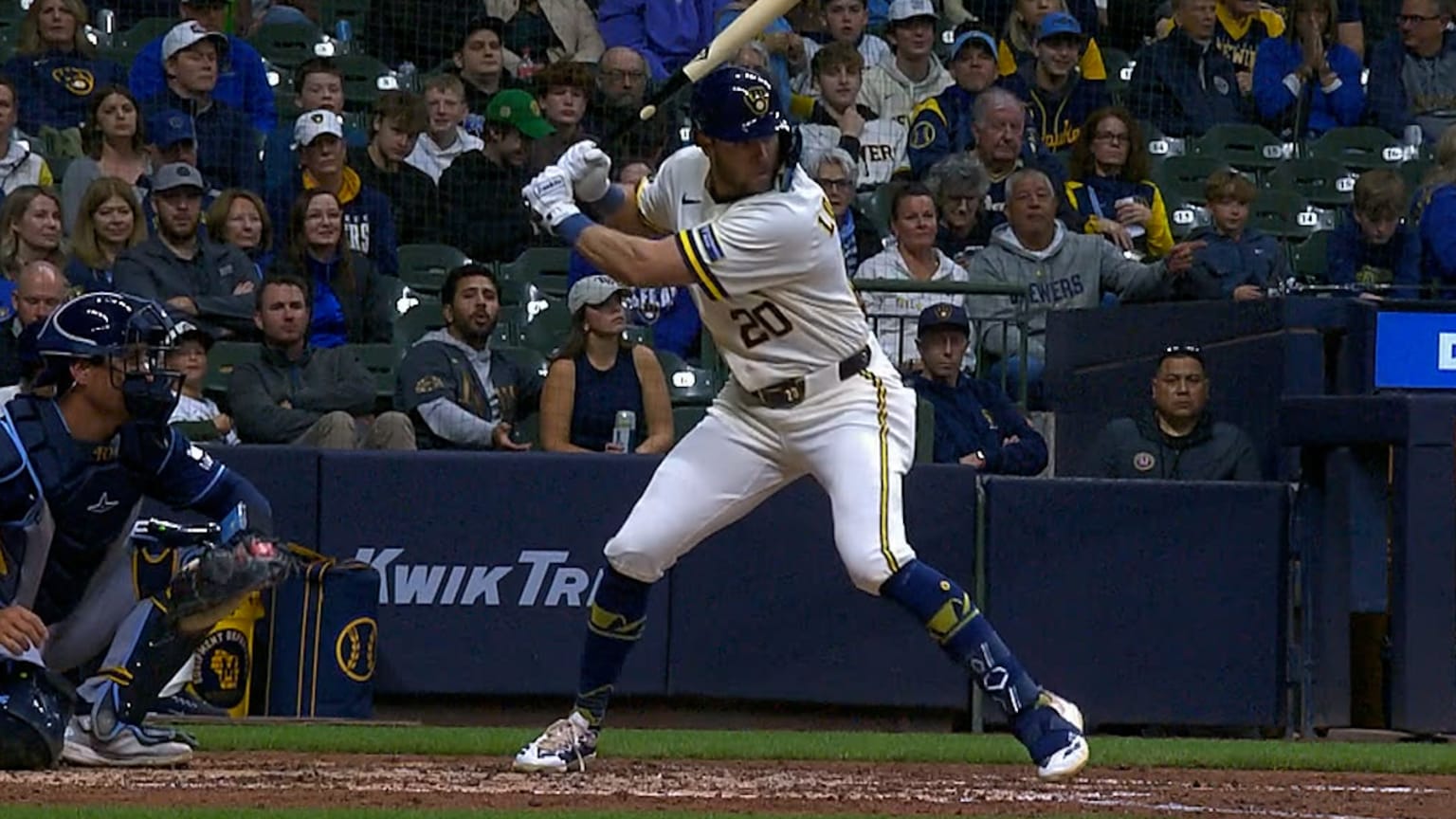 Brandon Lockridge's RBI double | 03/31/2026 | Milwaukee Brewers