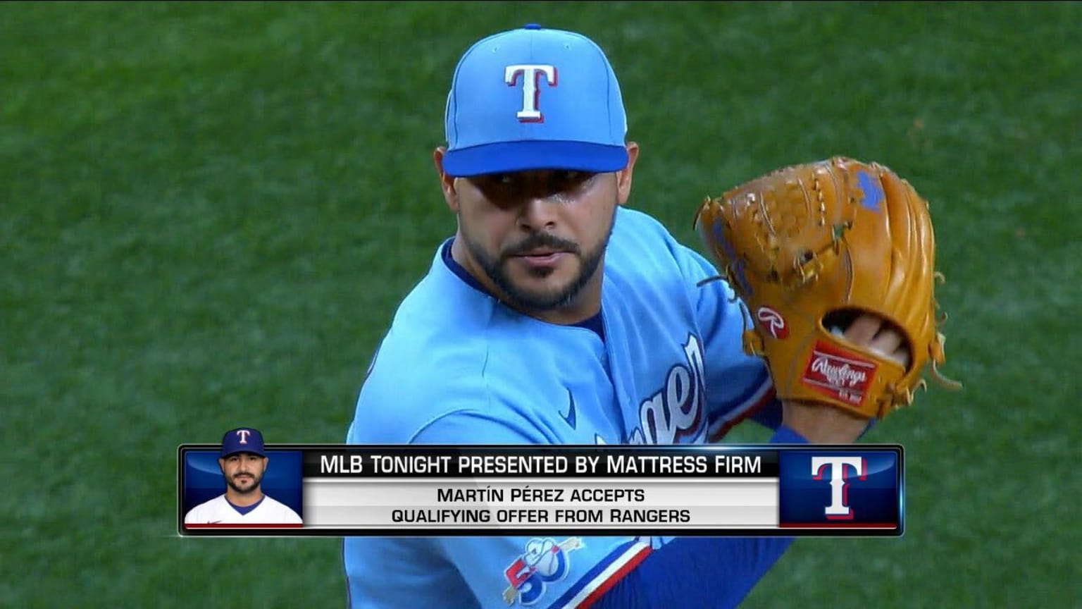 Martín Pérez accepts qualifying offer from Rangers | 11/16/2022 | New ...
