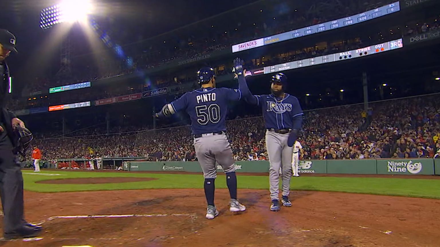 René Pinto cranks a two-run homer in the 3rd inning | 09/26/2023 ...