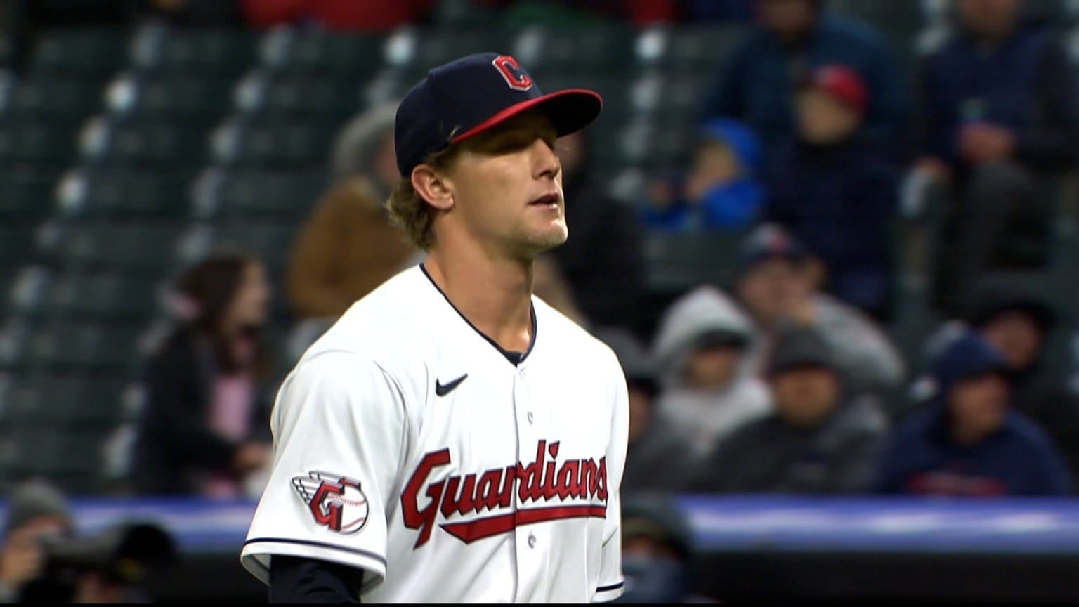 Zach Plesac goes five innings, racking up five K's | 04/22/2023 ...