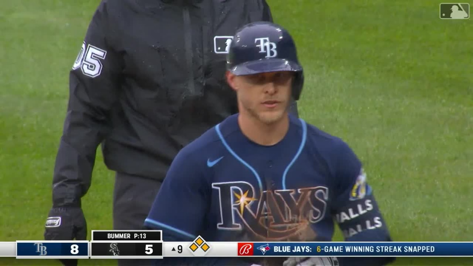 Taylor Walls slaps an RBI single to center field | 04/30/2023 | Tampa ...
