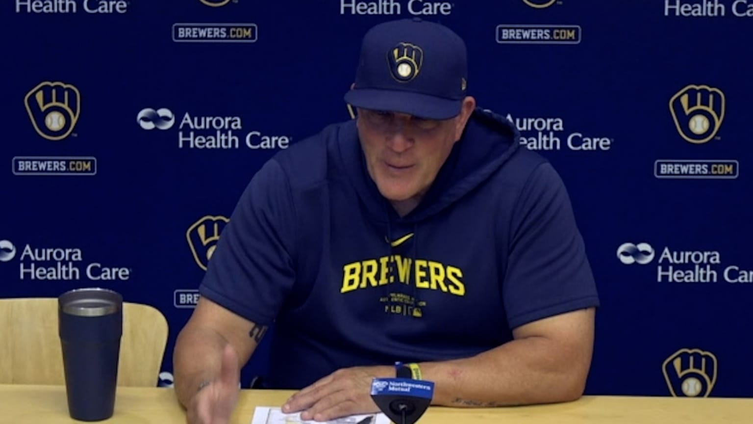 Pat Murphy recaps the Brewers' 5-4 win | 06/12/2024 | Milwaukee Brewers