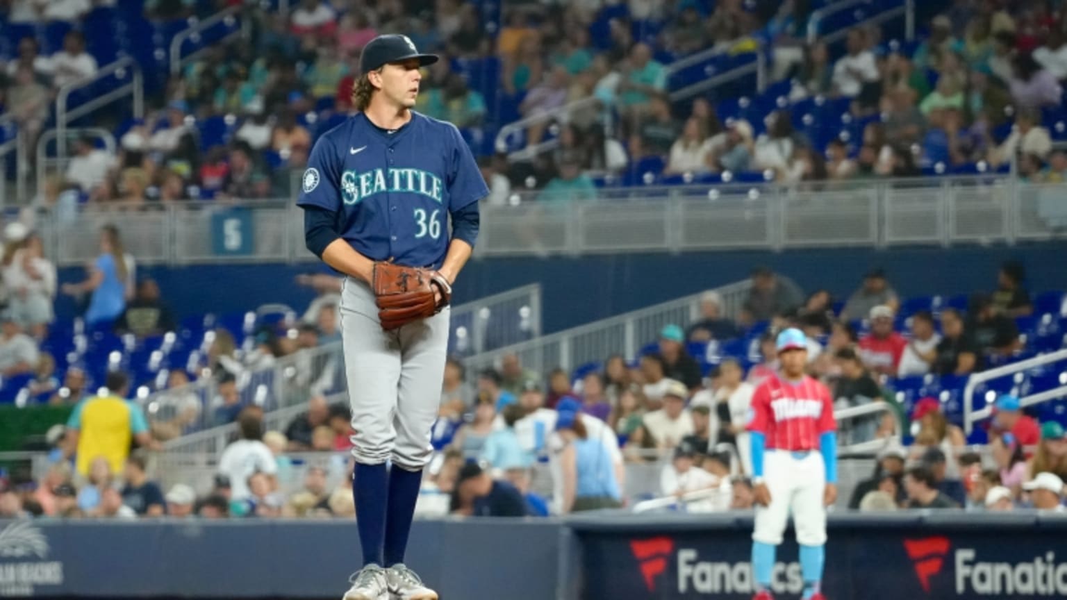 Logan Gilbert strikes out Tim Anderson | 06/22/2024 | Seattle Mariners