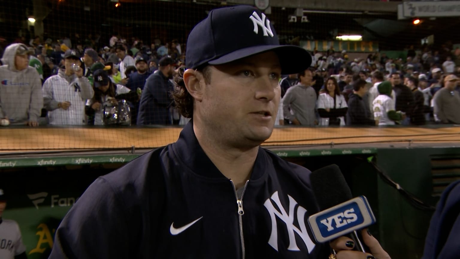 Gerrit Cole talks on his brilliant outing vs. the A's | 09/20/2024 ...