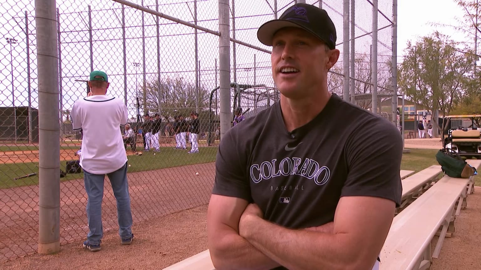 Take a look at former Rockies player Matt Belisle | 03/10/2023 ...