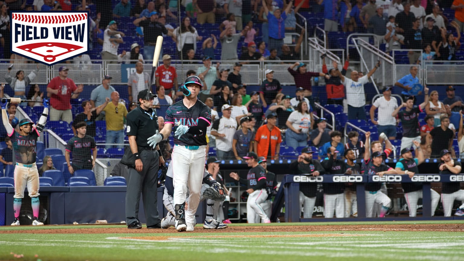 Field View: Troy Johnston's walk-off home run | 09/13/2025 | Miami Marlins