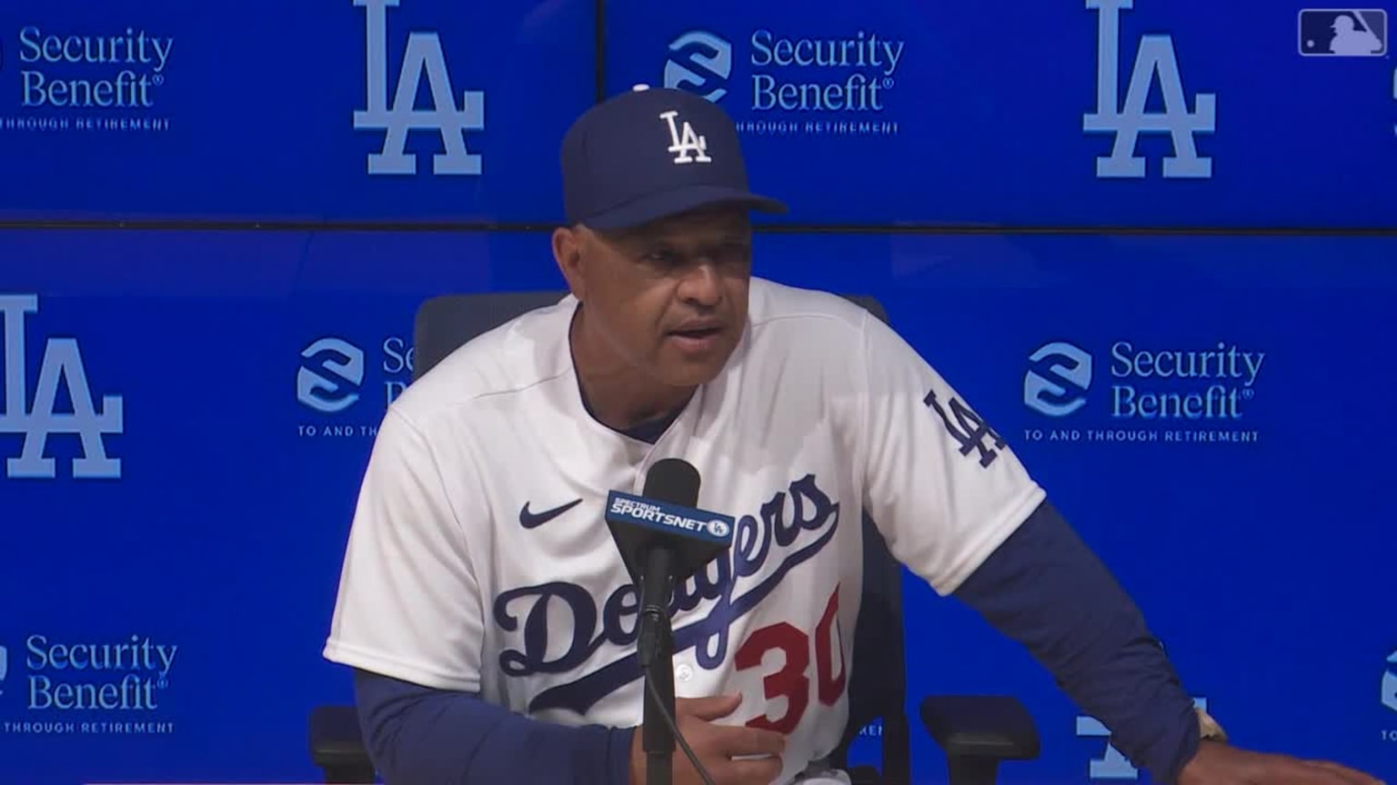 Dave Roberts discusses the Dodgers' Opening Day win | 03/30/2023 | Los ...