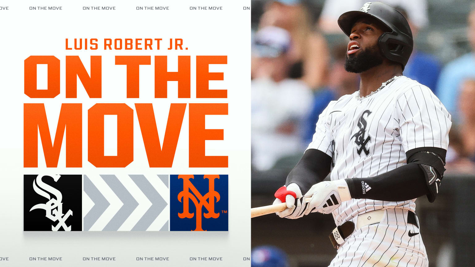 Luis Robert Jr. is traded to the Mets | 01/21/2026 | MLB.com
