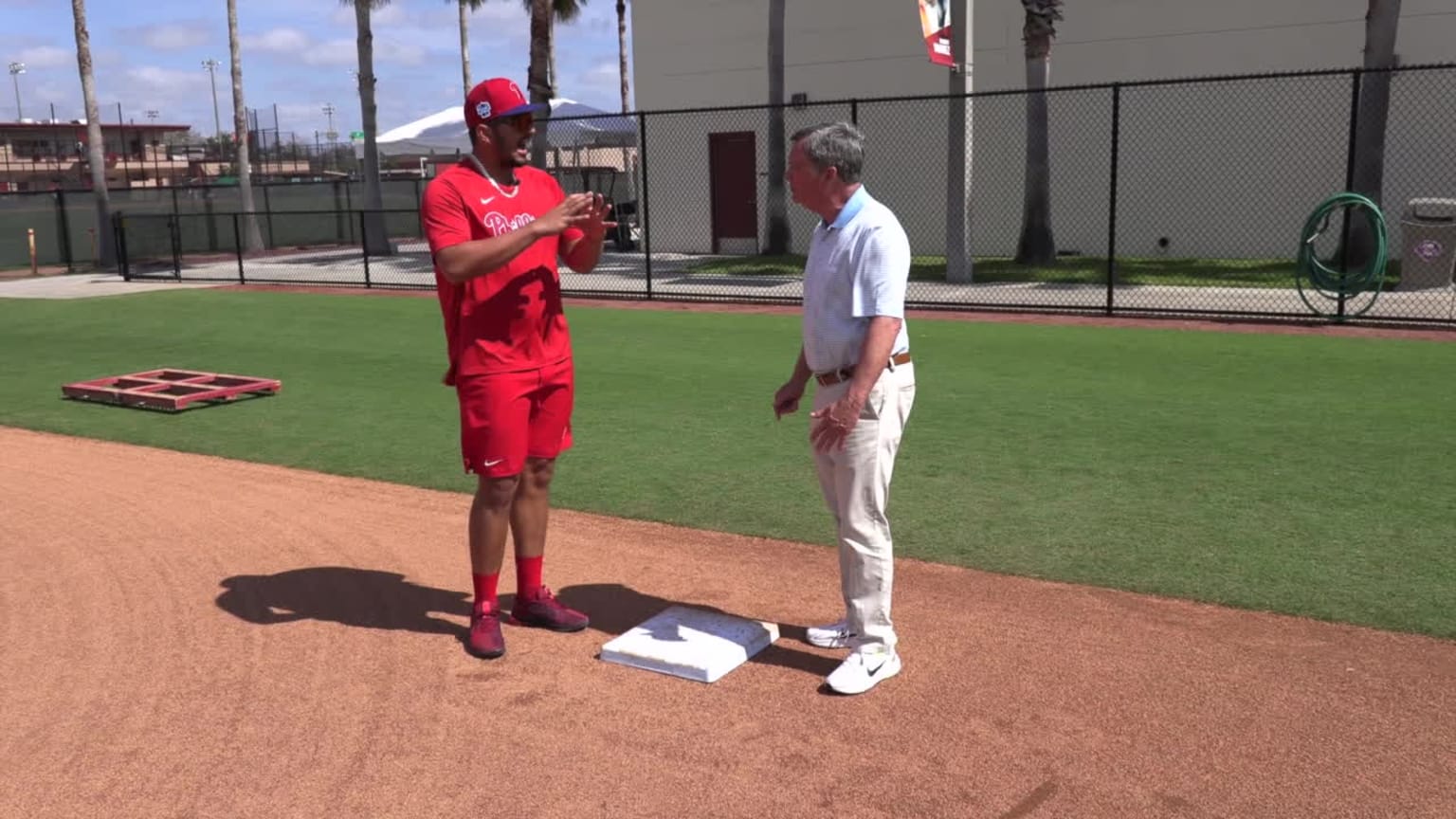 Darick Hall shares information on the bigger bases | 03/02/2023 ...