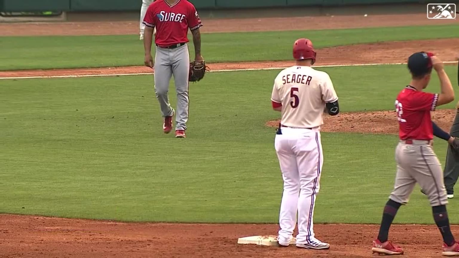 Corey Seager rips a two-run double in the 3rd inning | 05/12/2023 ...