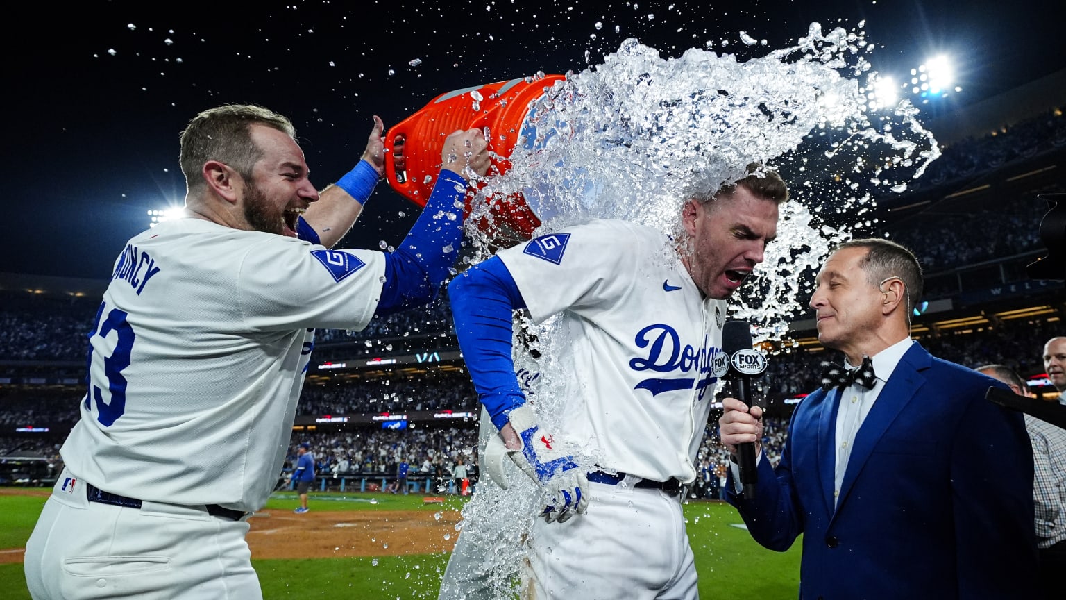 Freddie Freeman on his walk-off grand slam | 10/25/2024 | Los Angeles ...