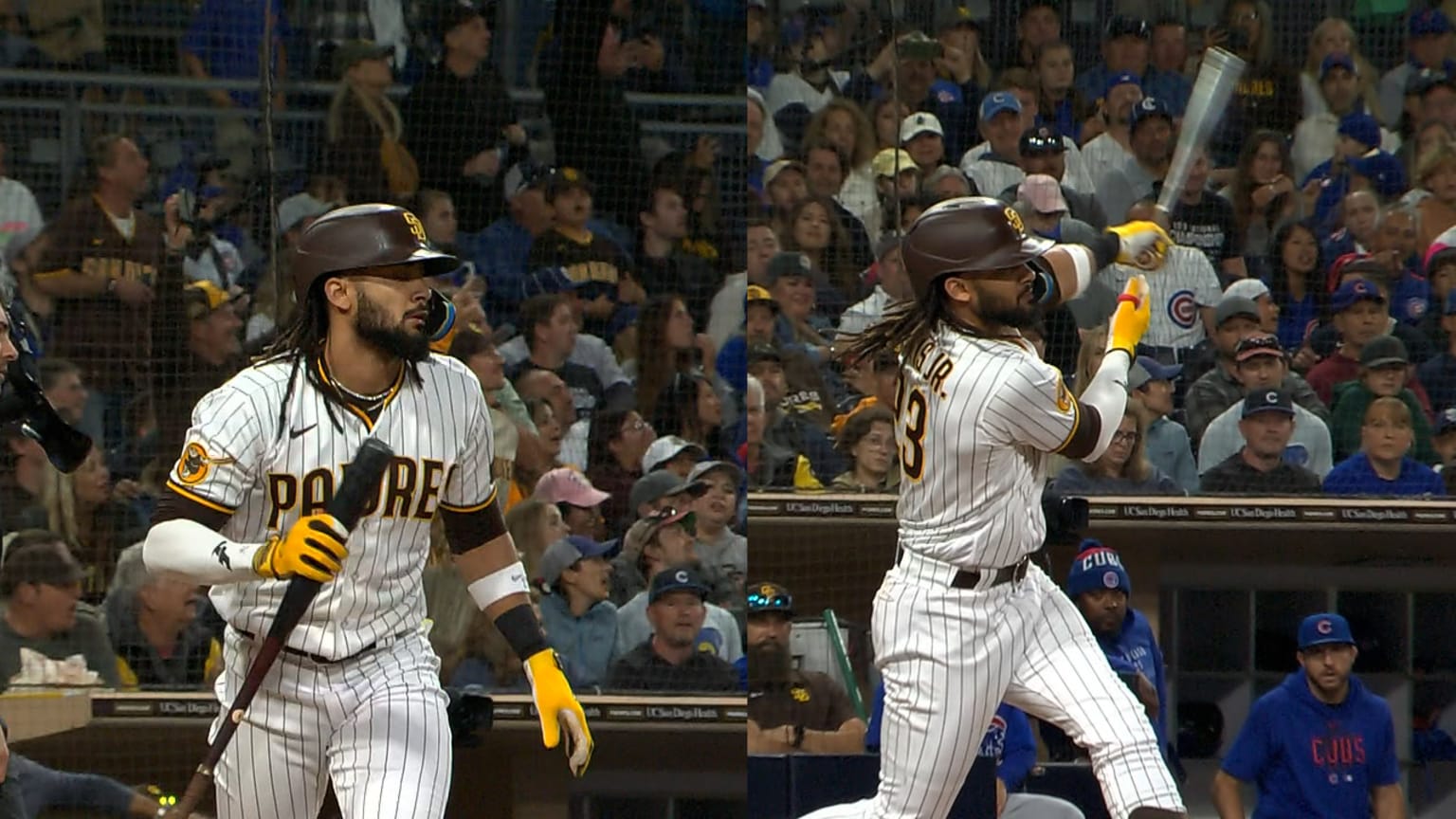 Fernando Tatis Jr. crushes two home runs against Cubs | 06/03/2023 ...
