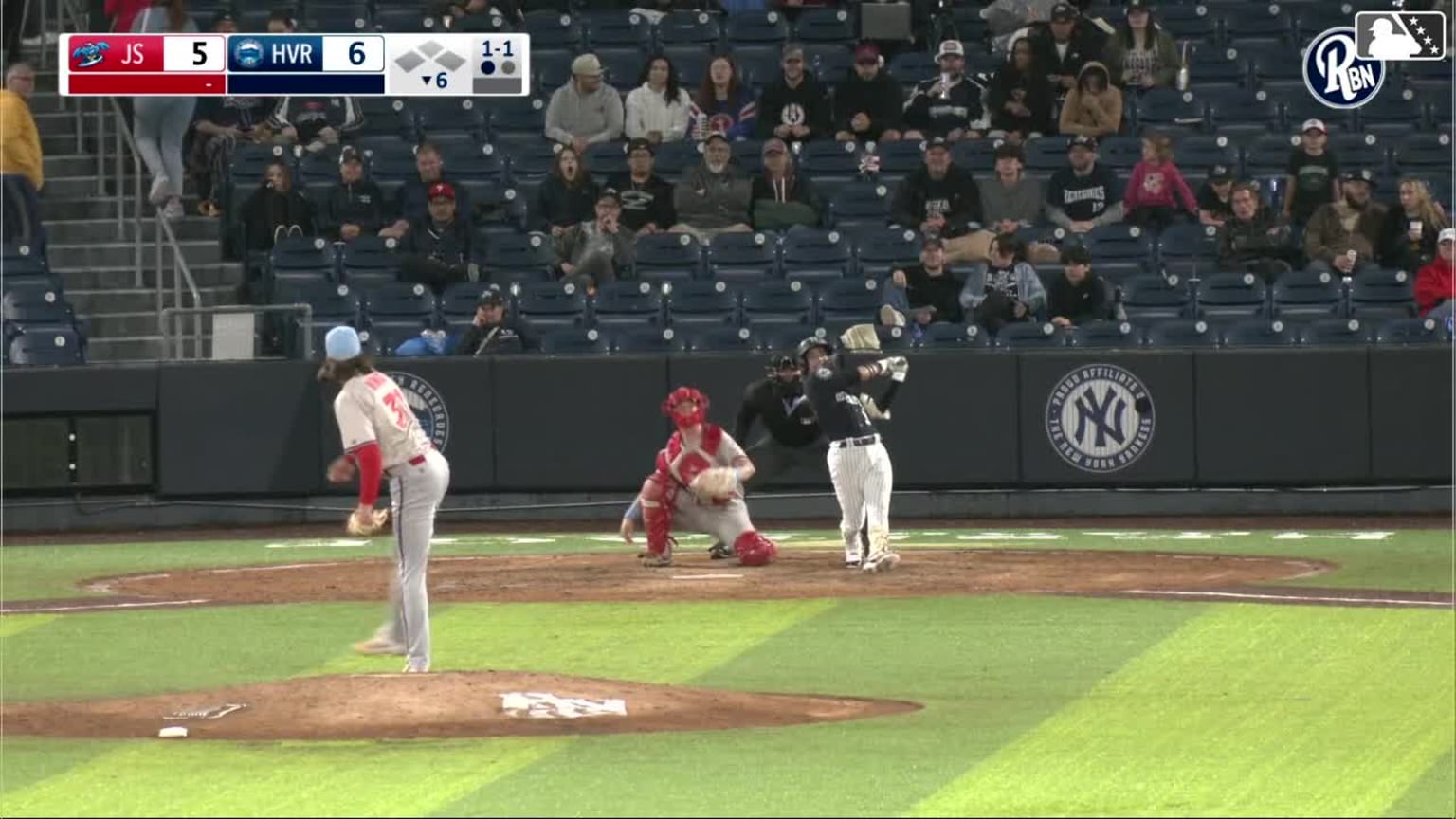 Jared Serna slugs a solo home run | 05/17/2024 | New York Yankees