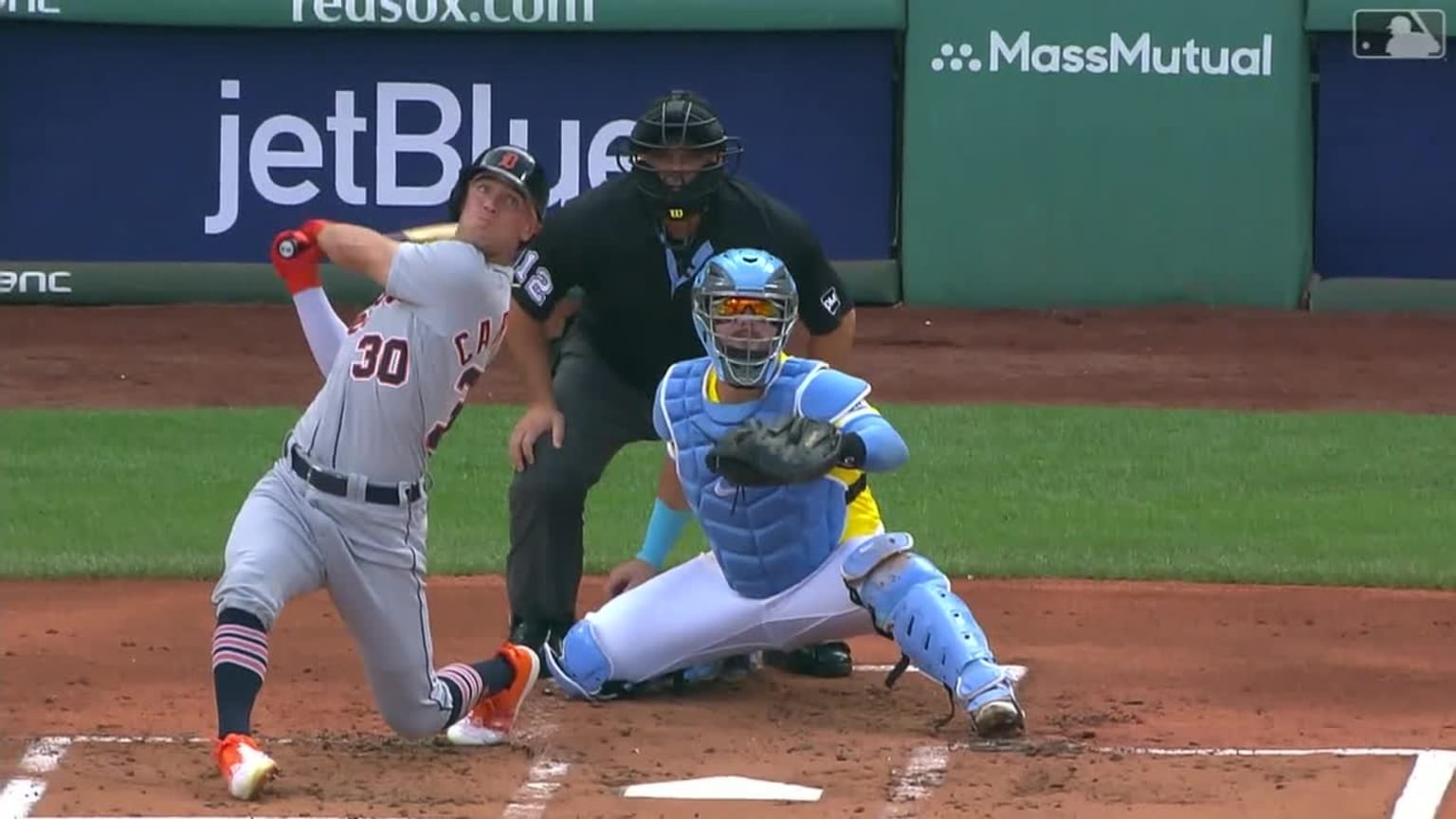Carpenter puts Tigers on the board with a solo homer | 08/12/2023 ...