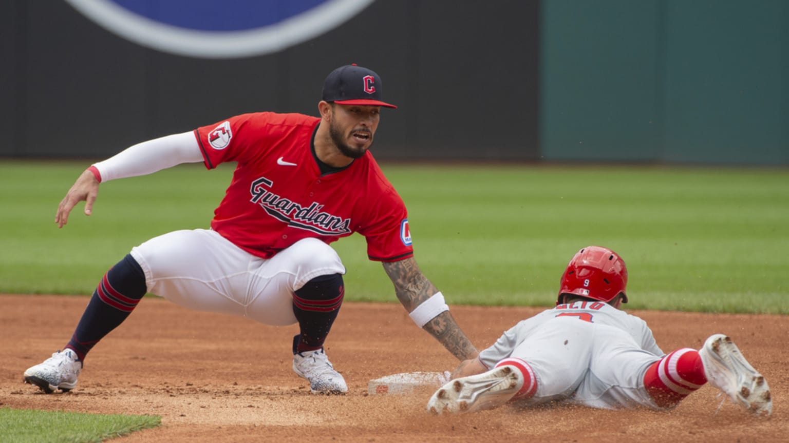 Zach Neto is out at second base after a review | 05/05/2024 | Cleveland ...