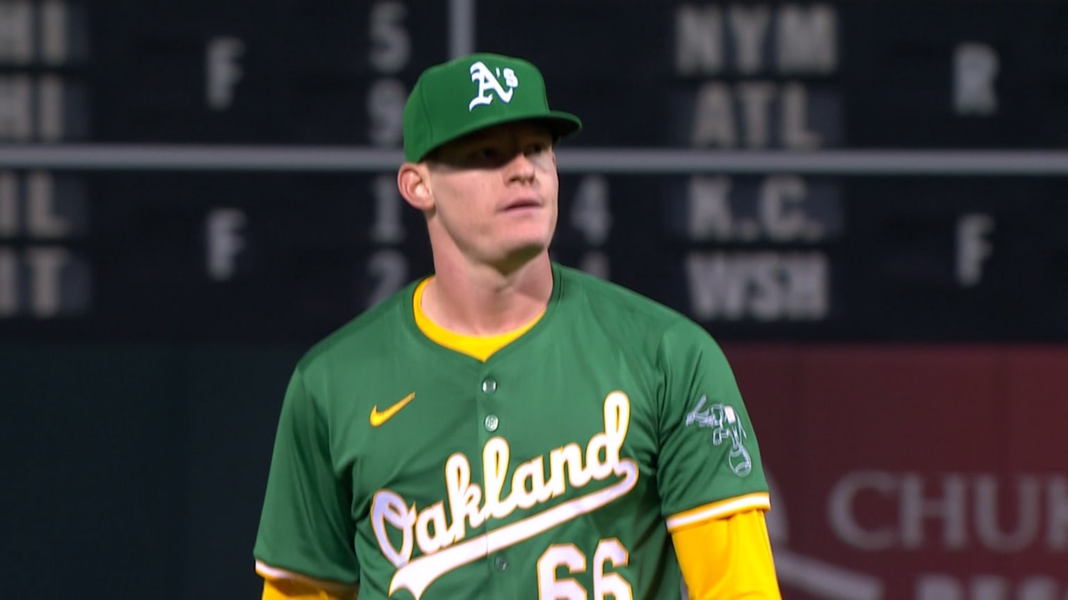 Brady Basso K's Jonathan Ornelas | 09/25/2024 | Athletics