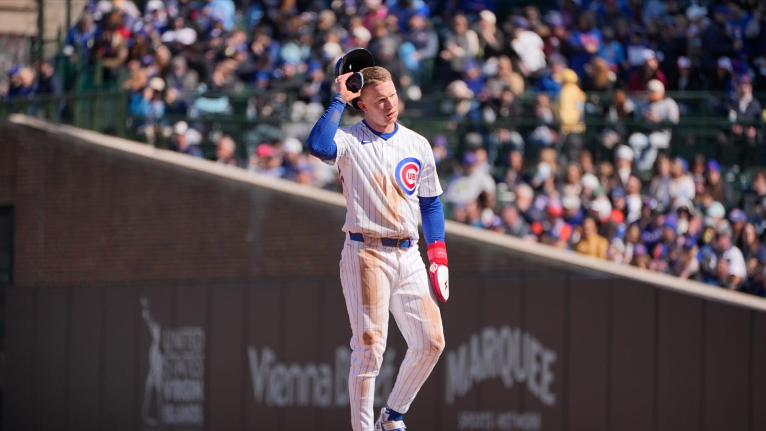 PCA's first steal of the season | 03/28/2026 | Chicago Cubs