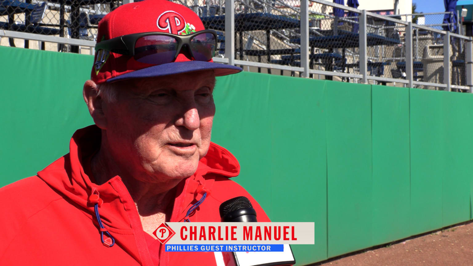 Charlie Manuel talks Phillies camp, Justin Crawford | 02/28/2026 | MLB.com