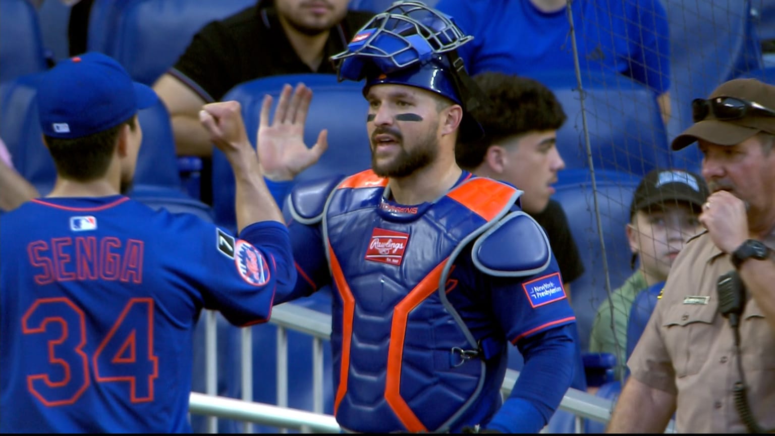 Luis Torrens retira a Dane Myers en la 2B | 01/04/2025 | Los Mets de ...