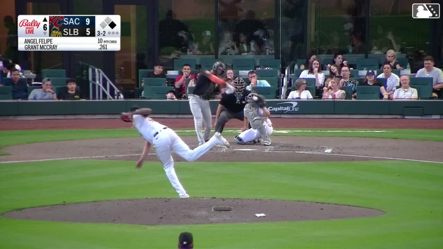 Grant McCray hits an inside-the-park home run | 07/10/2025 | San ...