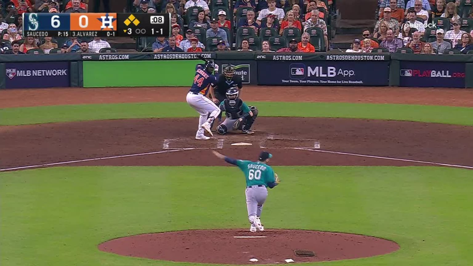 Yordan Alvarez hits a two-run single in the 3rd | 08/20/2023 | Houston ... Yordan Alvarez hits a two-run single in the 3rd | 08/20/2023 | Houston ...