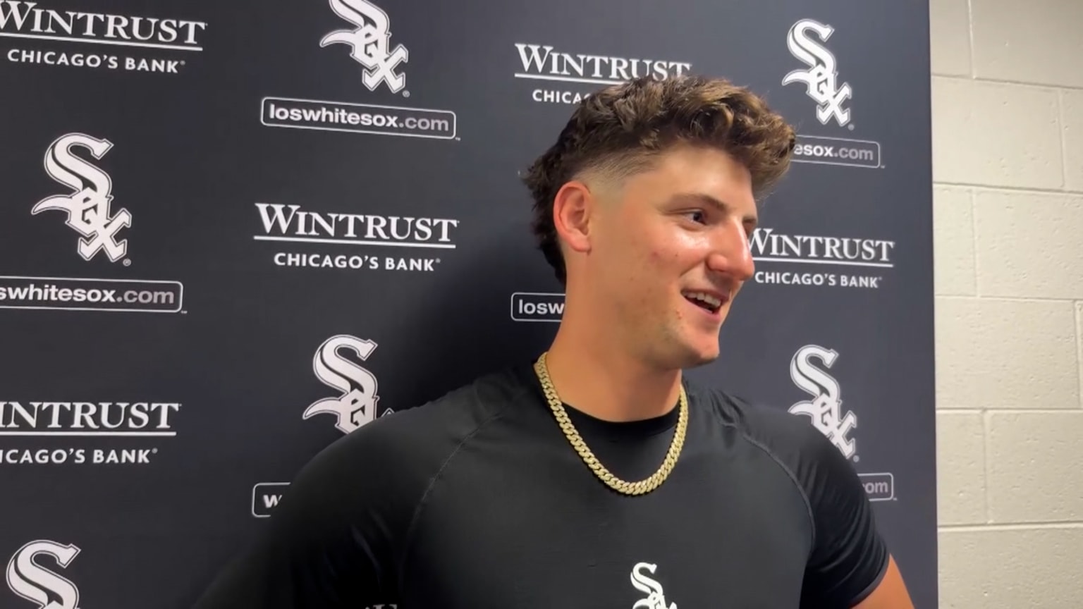 Colson Montgomery discusses MLB debut | 07/04/2025 | Chicago White Sox