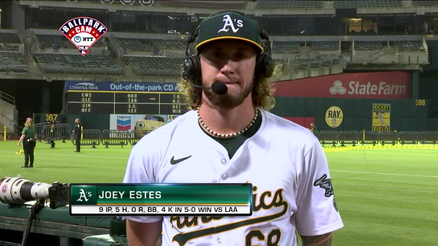 Joey Estes joins MLB Tonight after incredible outing | 07/04/2024 ...