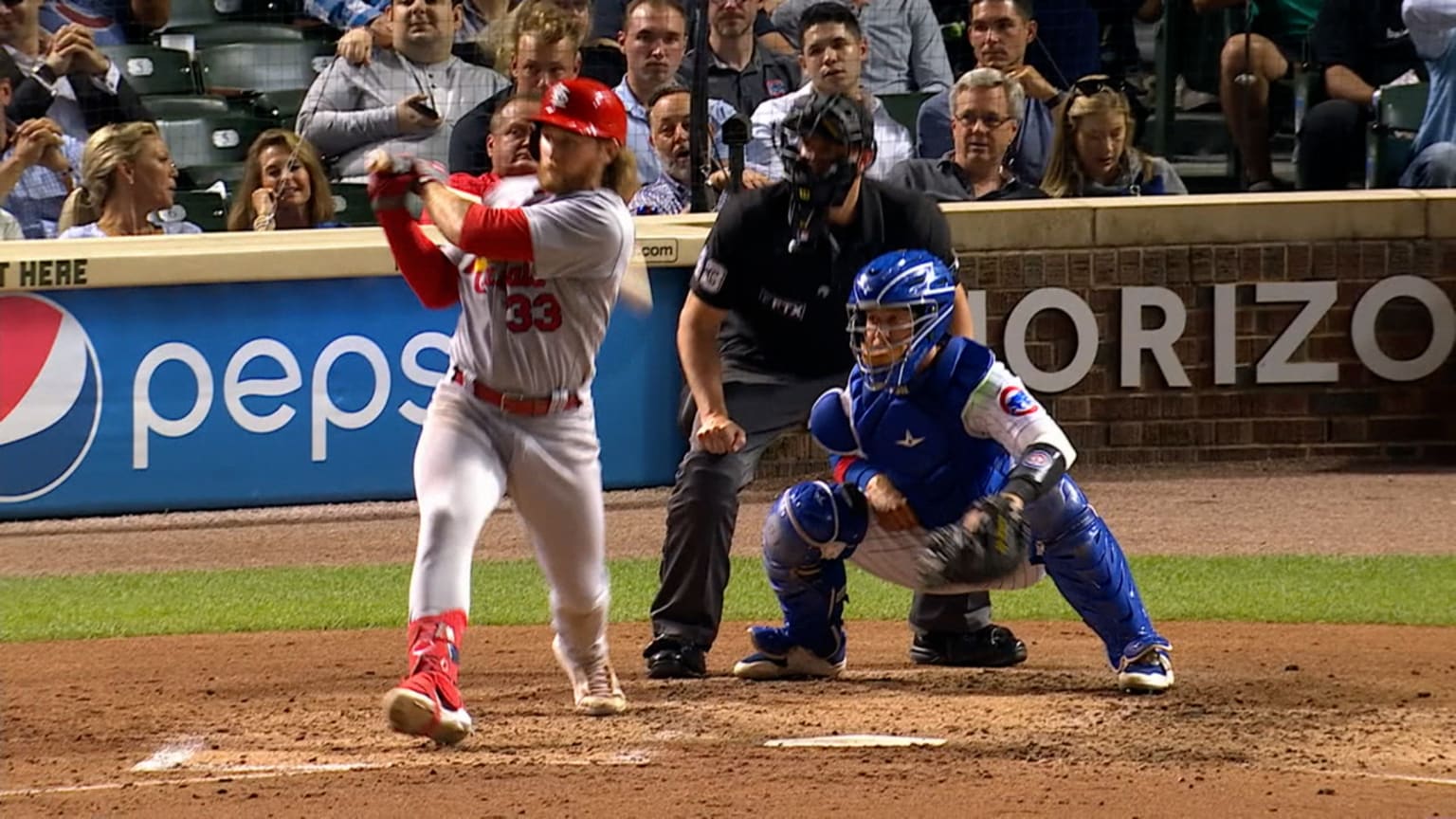 Brendan Donovan lines an RBI single to right field | 08/23/2022 | St ...