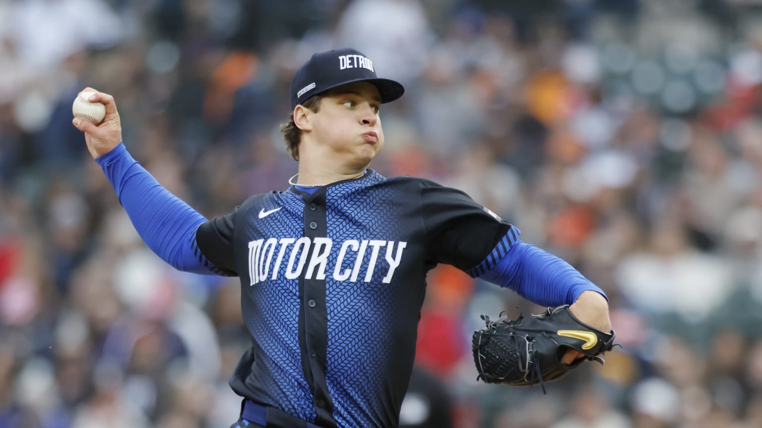Jackson Jobe poncha a Kyle Manzardo | 23/05/2025 | Los Tigers de Detroit