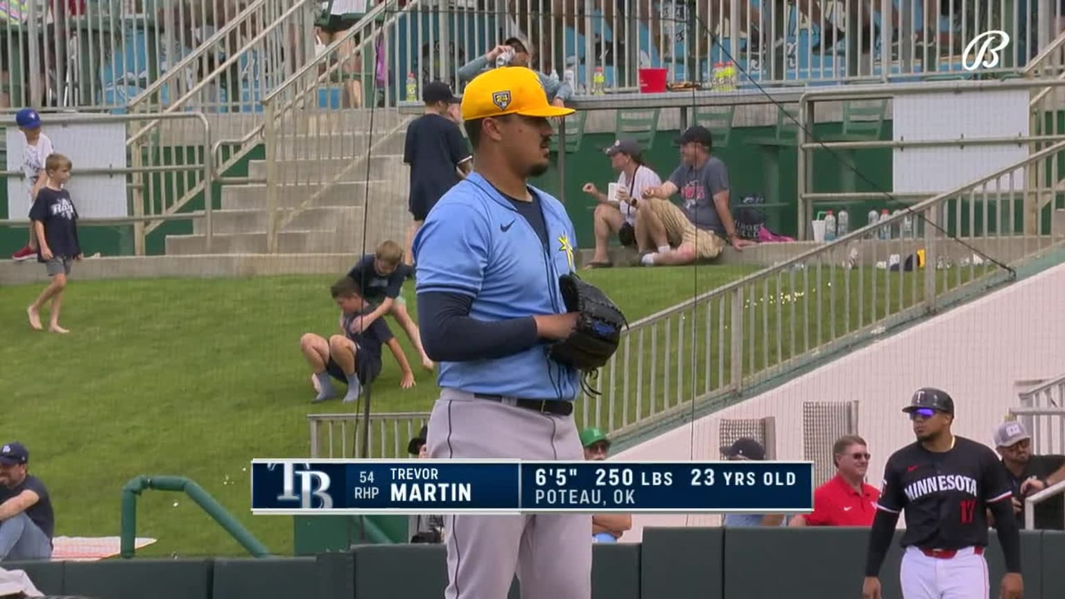 Trevor Martin records three K's in Spring Breakout | 03/16/2024 | Tampa ...